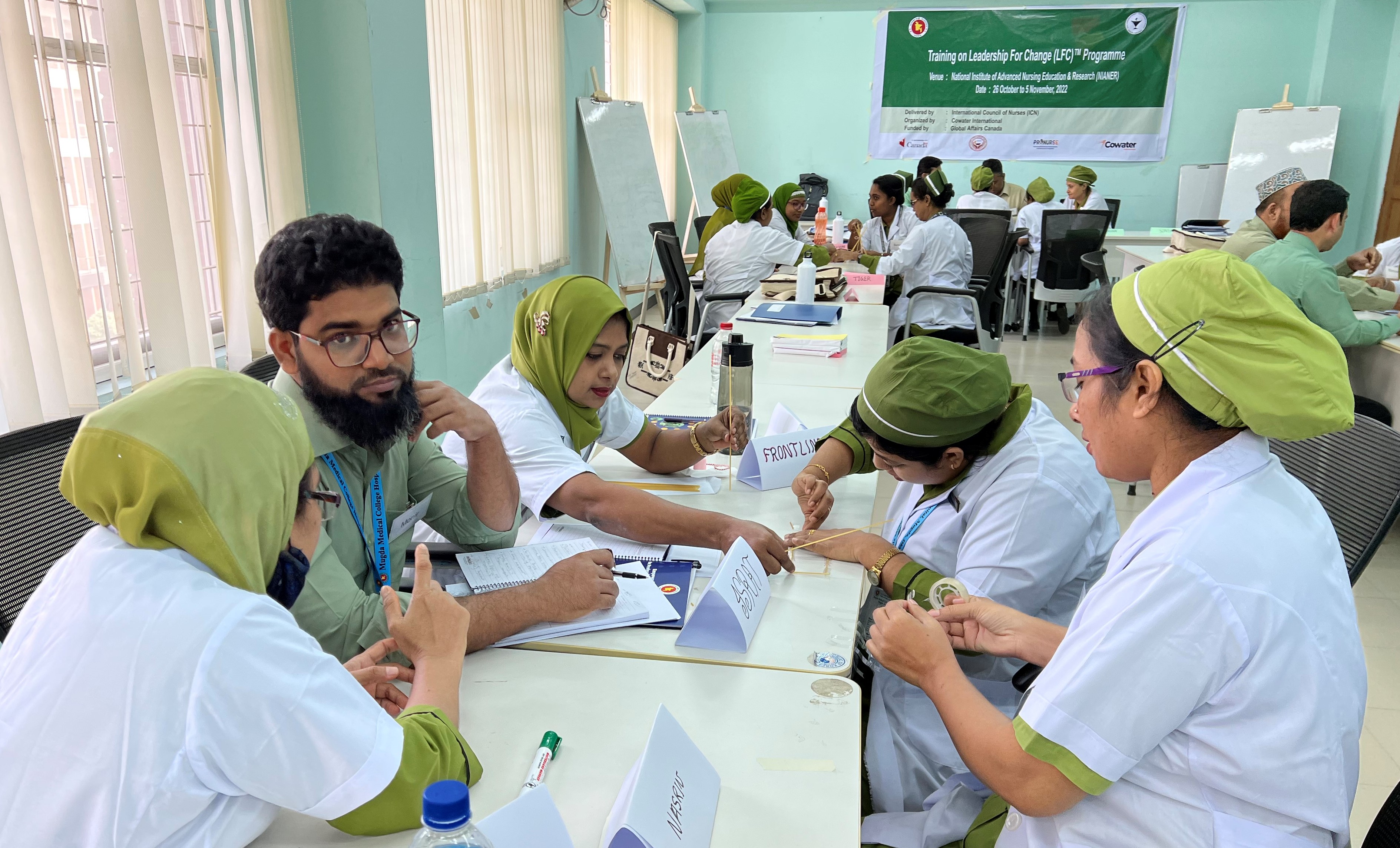 Renforcer les compétences de leadership des Infirmières du Bangladesh - CII lance son programme ...